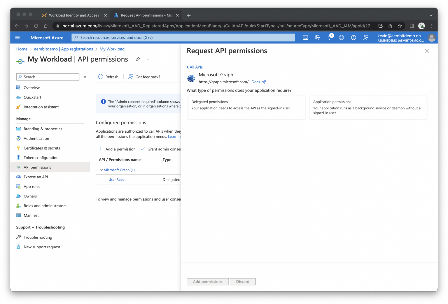 Authenticate To Microsoft Graph Api Using Oauth 20 Client Credentials