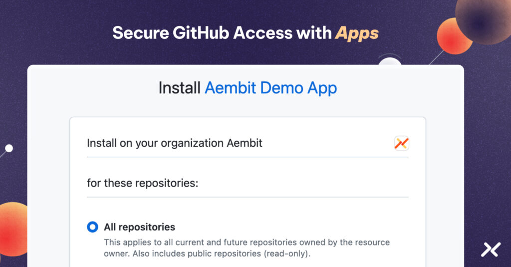 Replacing a GitHub Personal Access Token with a GitHub Application